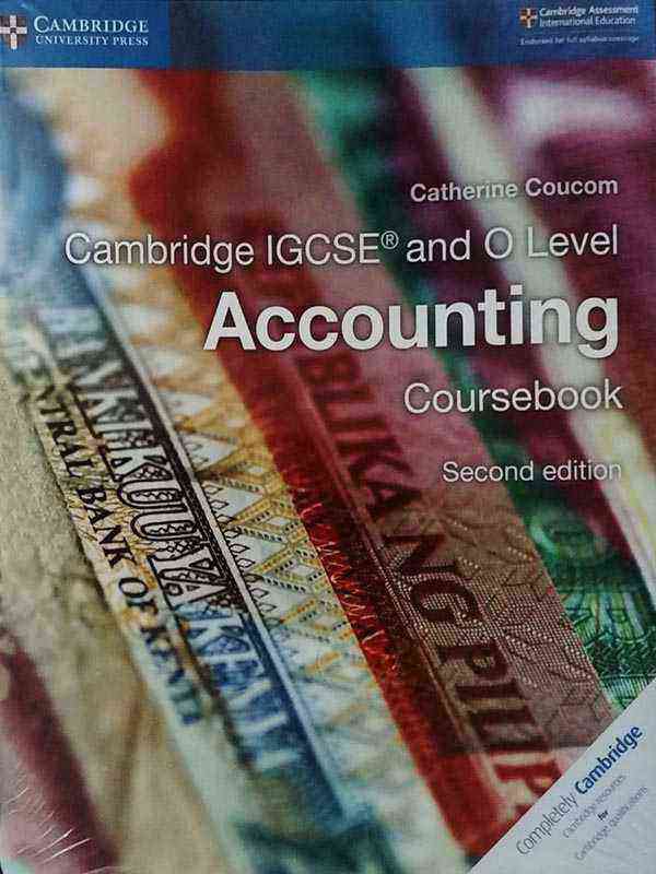 Cambridge Igcse® And O Level Accounting Coursebook Second Edition By C Fareed Book Centre
