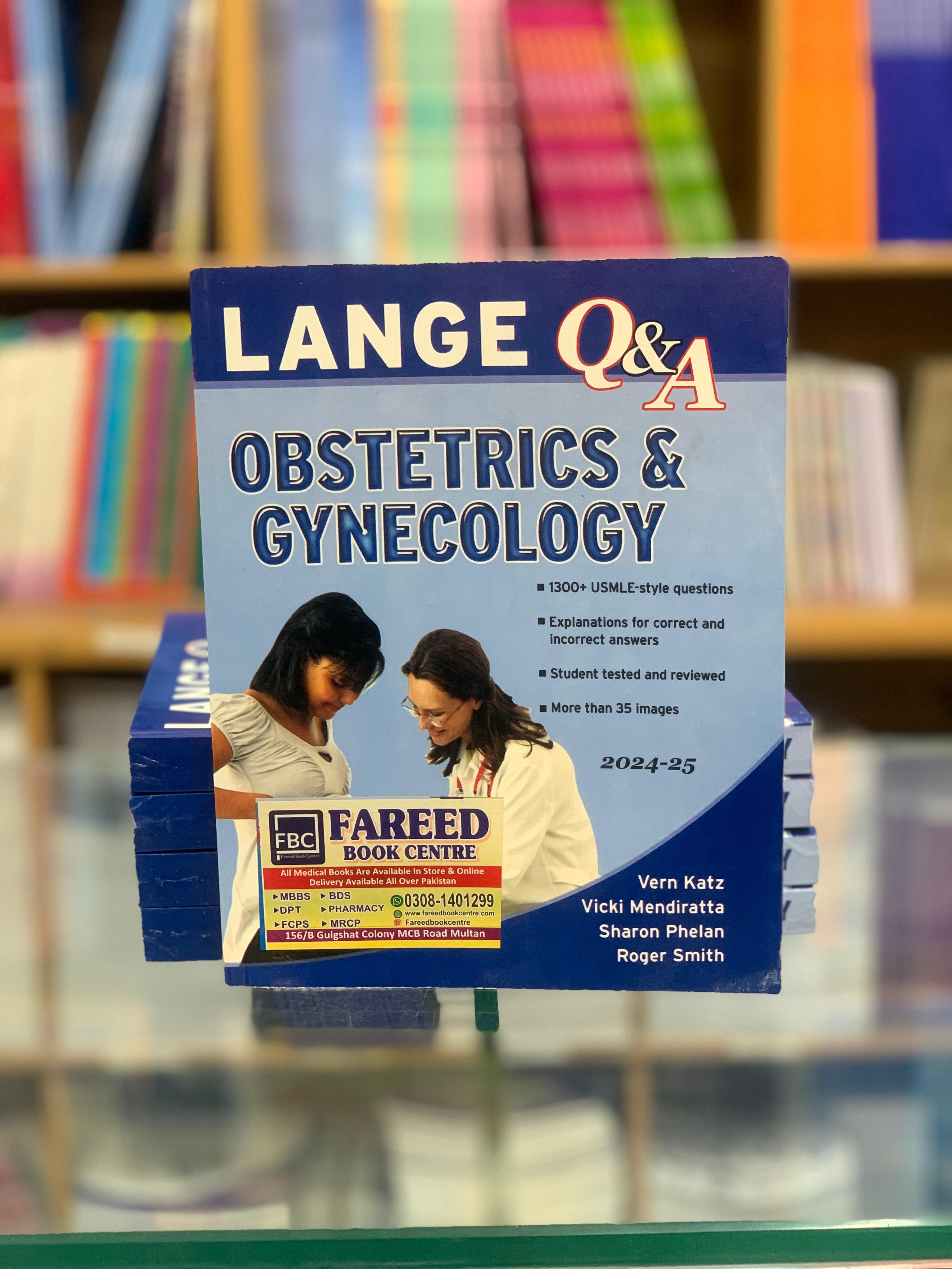 LANGE OBSTETRICS & GYNECOLOGY Q&A BY VERN KATZ 2024 EDITION – Fareed Book Centre