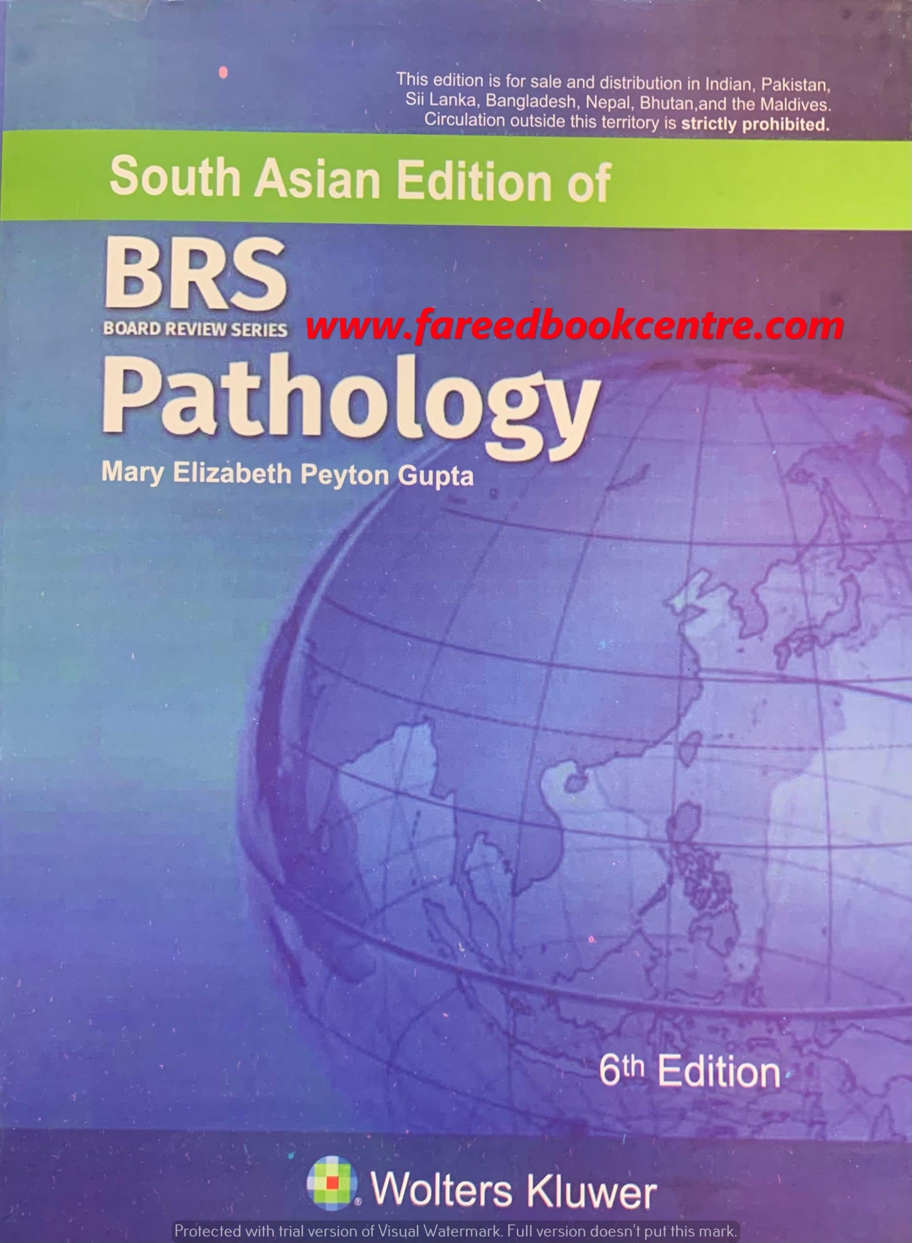 BRS (Board Review Series) Pathology South Asia Edition 6th Edition – Fareed Book Centre