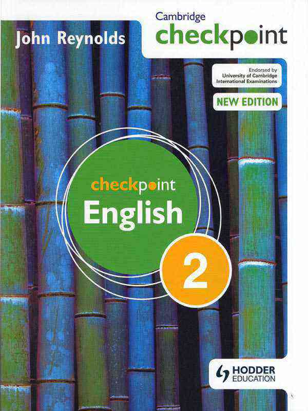 CAMBRIDGE CHECKPOINT: ENGLISH STUDENT’S BOOK-2 NEW EDITION – Fareed ...