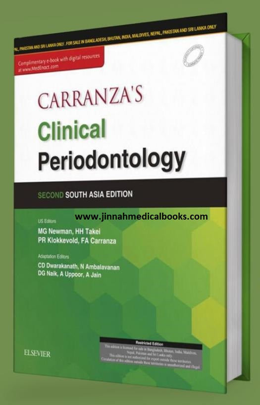 CARRANZA CLINICAL PERIODONTOLOGY 2ND SOUTH ASIAN EDITION – Fareed Book ...