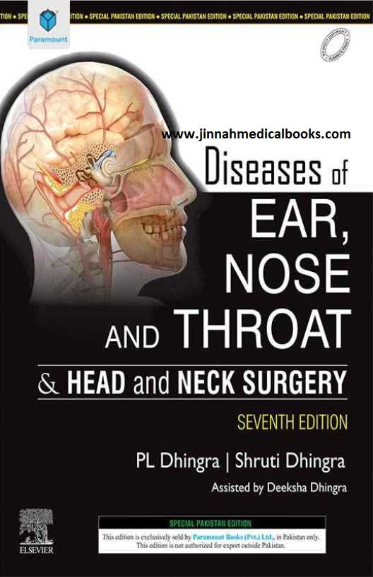 DISEASES OF EAR, NOSE AND THROAT & HEAD AND NECK SURGERY 7TH EDITION ...