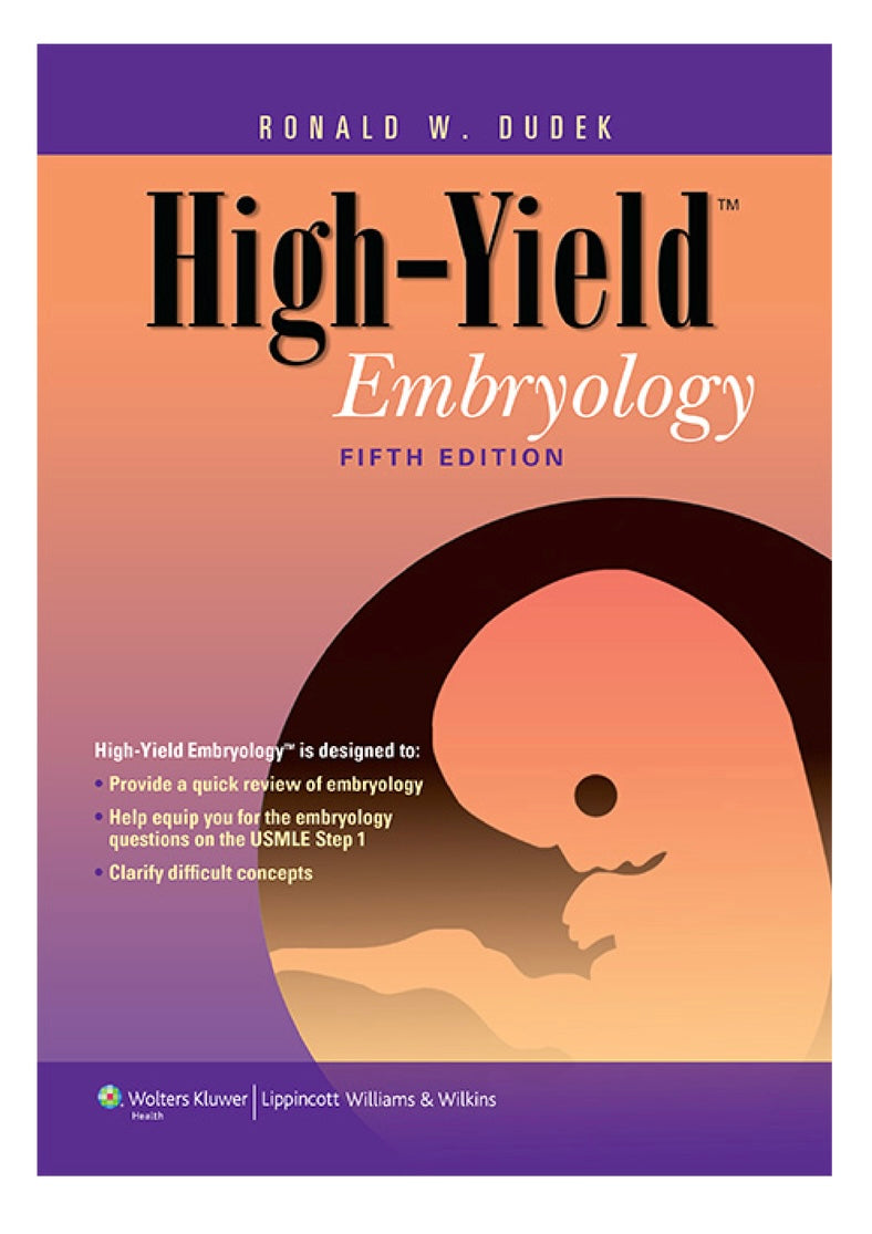 High-Yield Embryology 5th EDITION – Fareed Book Centre