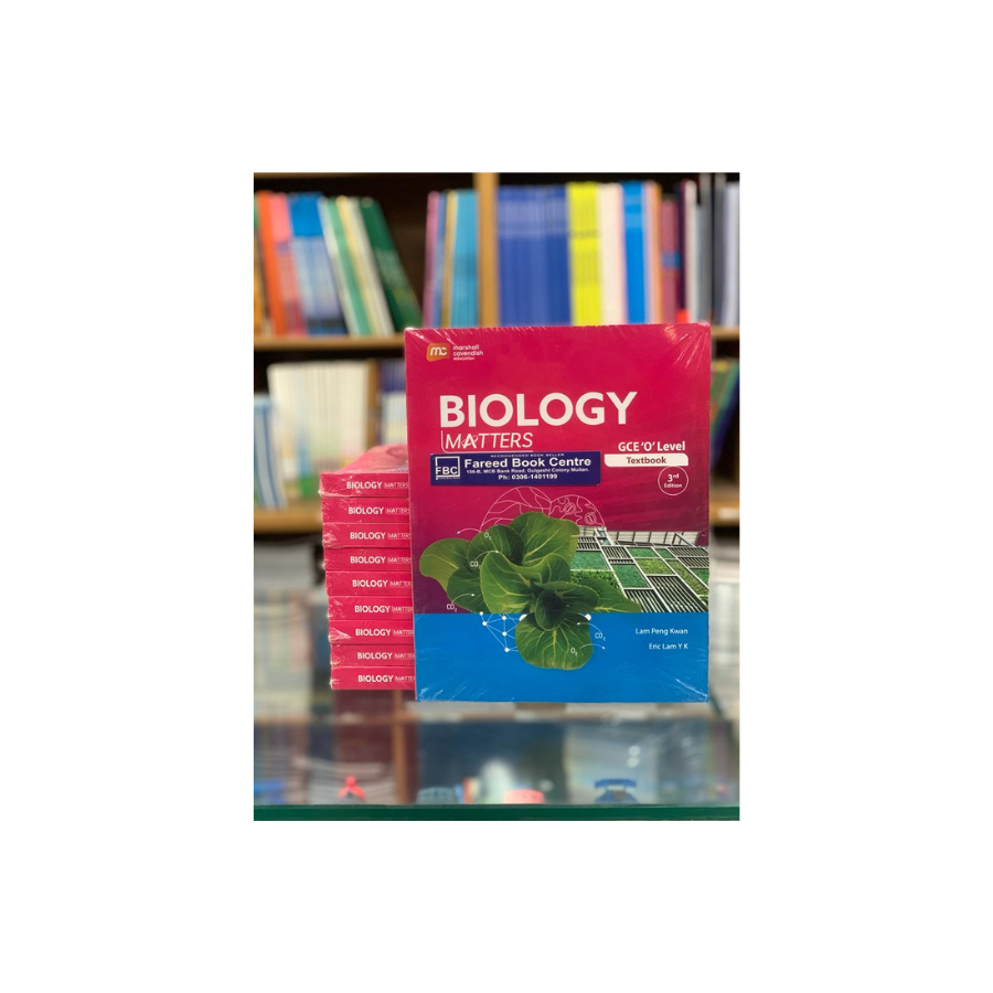 Biology MATTERS for O levels Textbook 3rd latest edition Original ...