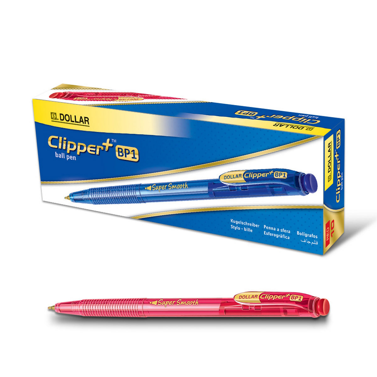 DOLLAR CLIPPER + BP1 BALL PEN SUPER SMOOTH – Fareed Book Centre