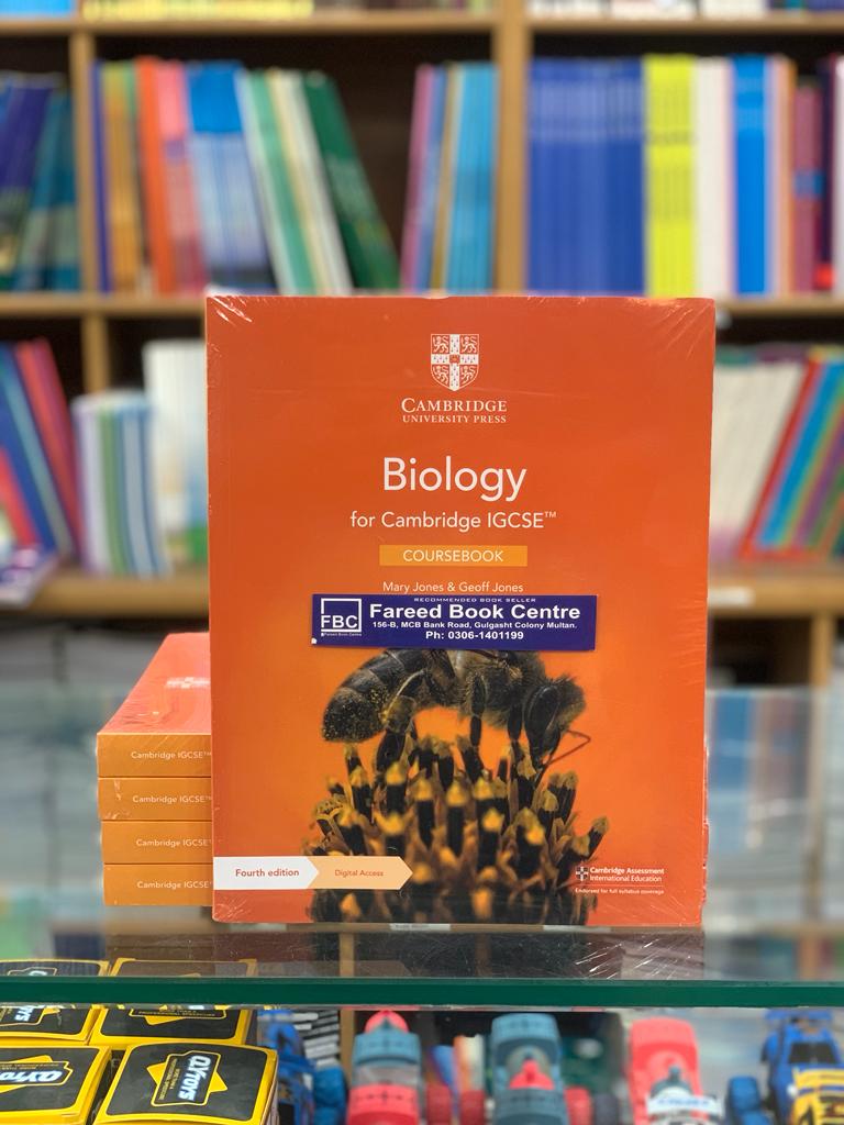 BIOLOGY For Cambridge IGCSE Coursebook 3rd edition ORIGINALby MARY JON ...
